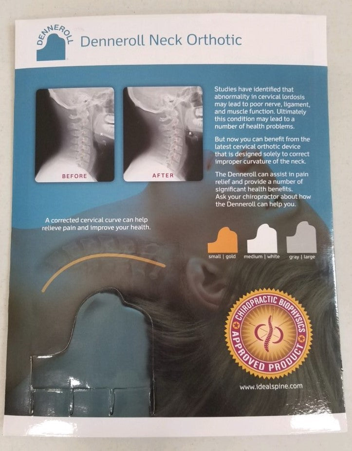 Denneroll Neck Orthotic Counter Display – Chiropractic BioPhysics