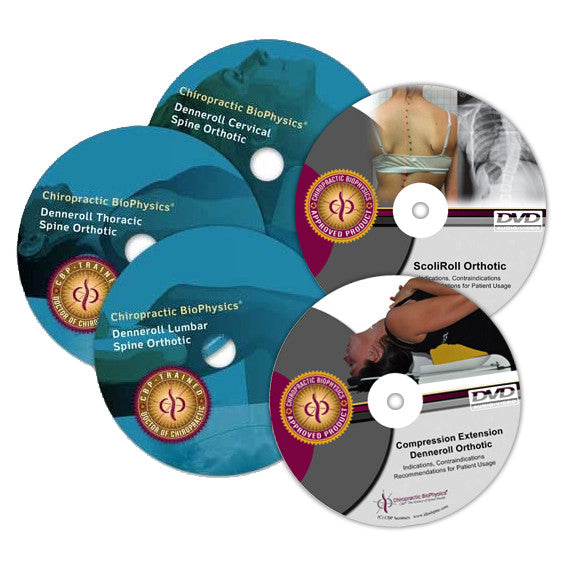 Denneroll Box Set - All 5 DVD's: Cervical, Thoracic, Lumbar, Compressi ...